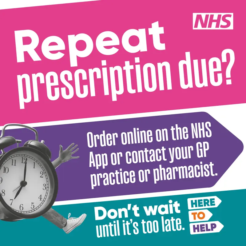 Repeat prescriptions | North East and North Cumbria NHS